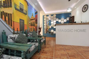 Sala de estar do lobby