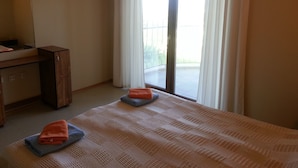 Apartamento Comfort, varanda