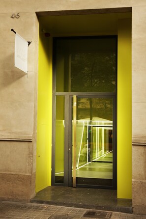 Entrada do alojamento