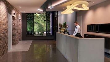 Sala de estar do lobby