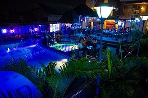 Área para festas de aniversário