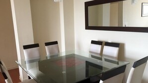 Opções para refeição no quarto
