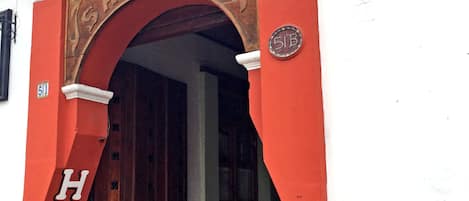Entrada da propriedade