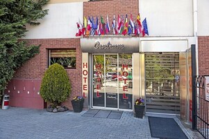 Entrada do alojamento