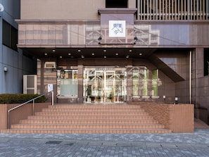 Entrada do alojamento