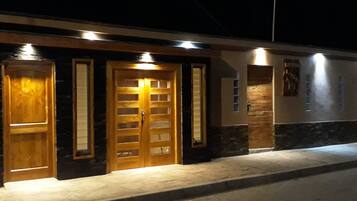 Entrada do alojamento