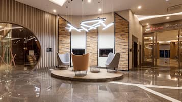 Sala de estar do lobby