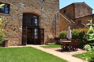 Dúplex Superior, 2 quartos, vista para o jardim | Terraço/pátio interior