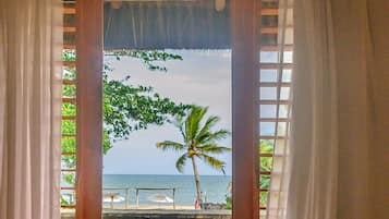 Suíte Master com vista mar e piscina privativa | Terraço/pátio interior