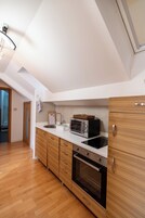 Apartamento Standard, Vista para a cidade | Cozinha privada