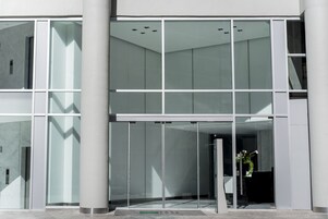Entrada do alojamento