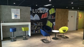 Sala de estar do lobby