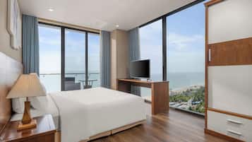2 bedrooms residence | Roupa de alta qualidade, minibar, secretária, quartos insonorizados