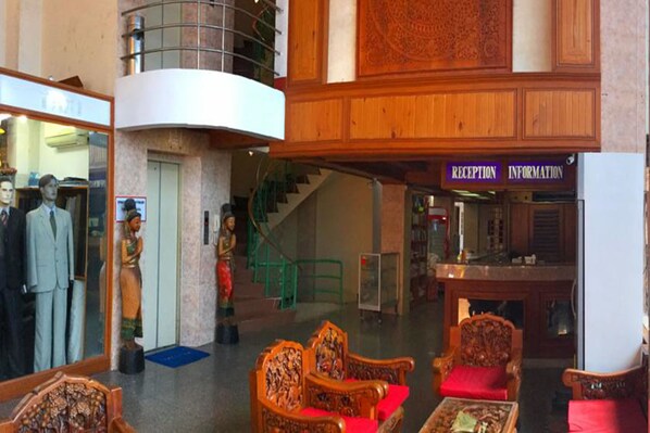 Sala de estar do lobby