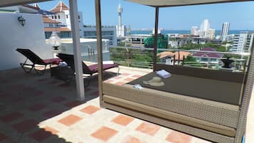 One Bedroom apartment Penthouse | Terraço/pátio