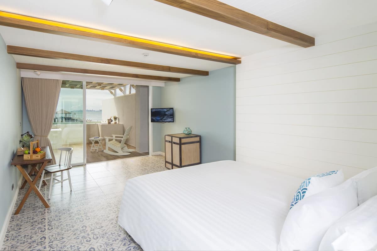Suíte | 1 quarto, roupas de cama premium, frigobar, cofres nos quartos
