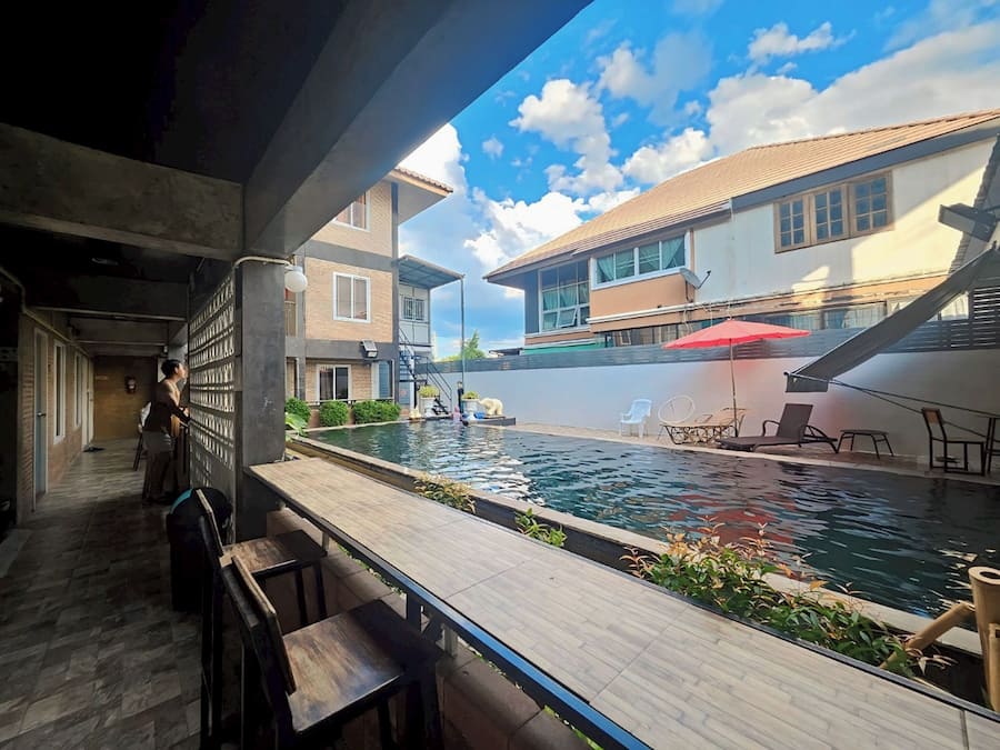 Fachada do alojamento