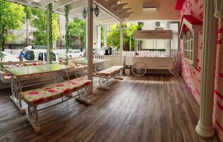 Sala de estar do lobby