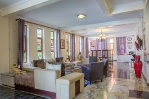 Sala de estar do lobby
