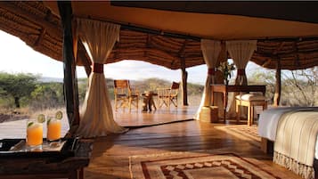 Tenda Standard | Vista do quarto