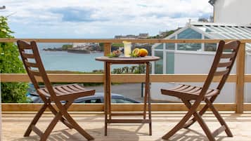 Casa Móvel Superior, casa de banho anexa, vista para o mar | Vista da varanda