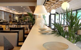 Almoços servidos, cozinha internacional 