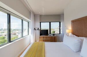 Apartamento, 1 quarto, no canto | 1 quarto, cofre no quarto, quartos insonorizados 