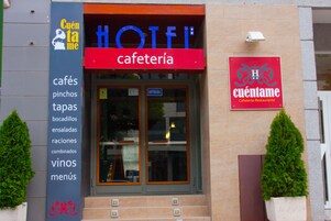 Entrada do alojamento