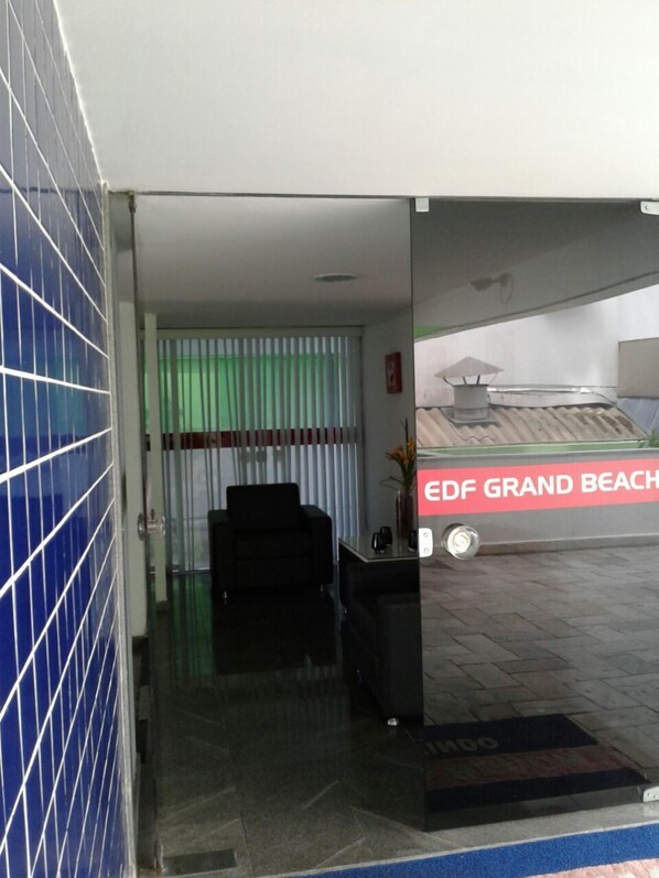 Entrada do alojamento