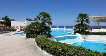 Piscina externa sazonal