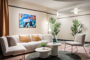 Sala de estar do lobby