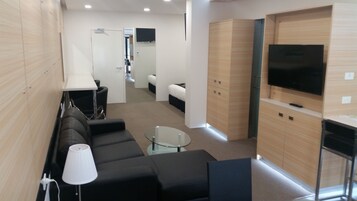 Quarto luxo, 1 cama King | Roupas de cama premium, quartos à prova de som