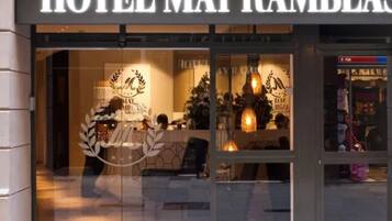 Entrada do alojamento