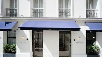 Entrada do alojamento