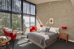Apartamento luxo, 2 quartos, cozinha, vista para o rio (Vines) | Roupas de cama de algodão egípcio, roupas de cama premium