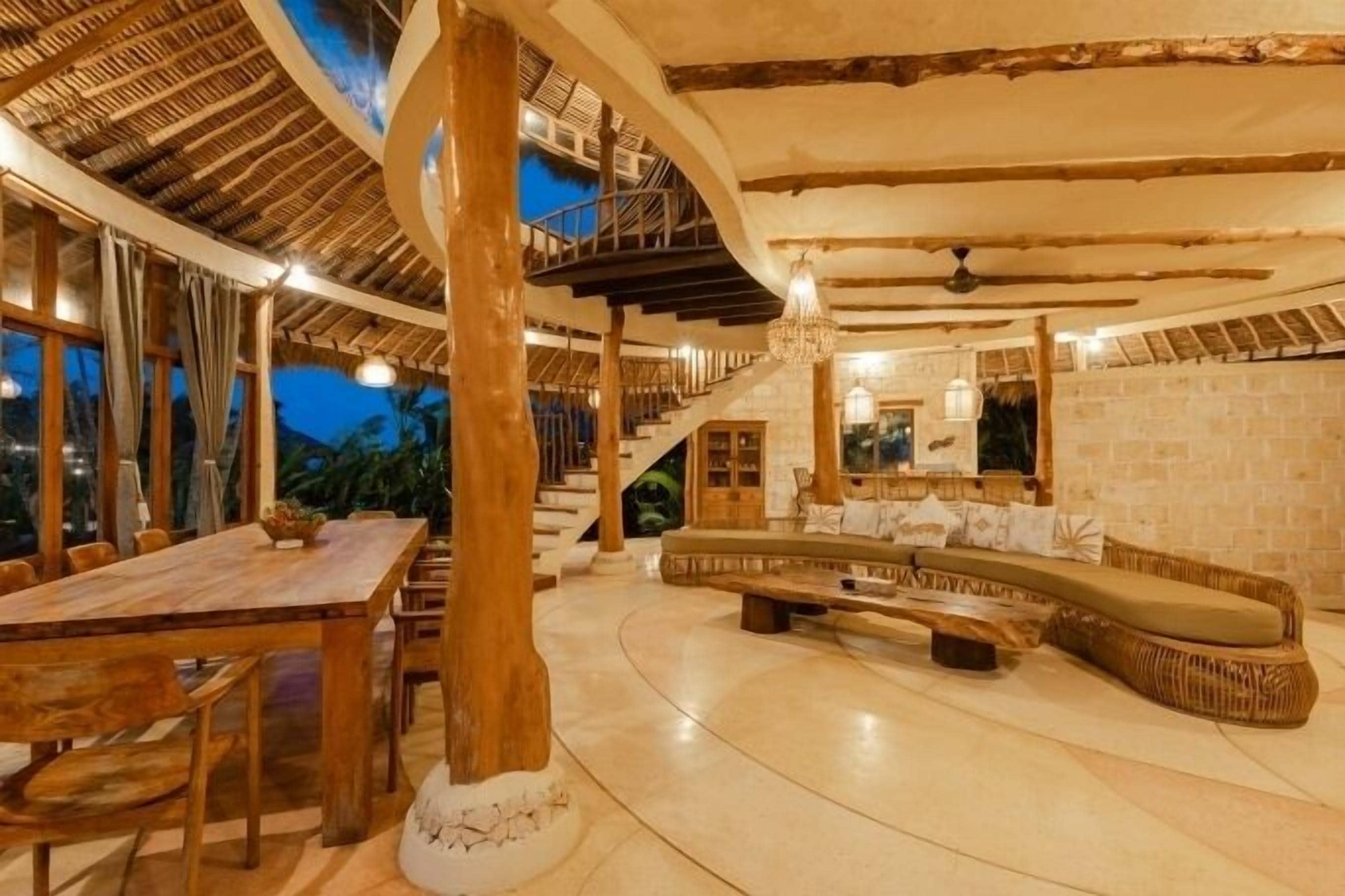 Three-Bedroom Villa with Private Pool and Sea View | Sala de estar