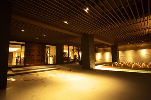 Entrada do alojamento