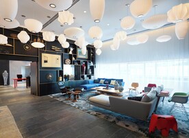 Sala de estar do lobby