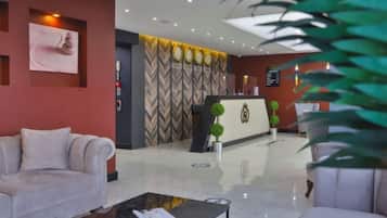 Sala de estar do lobby