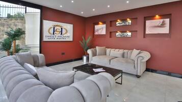 Sala de estar do lobby