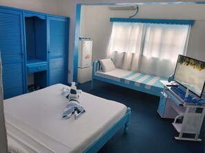 Quarto família | Frigobar, cofres nos quartos, escrivaninha, Wi-Fi de cortesia