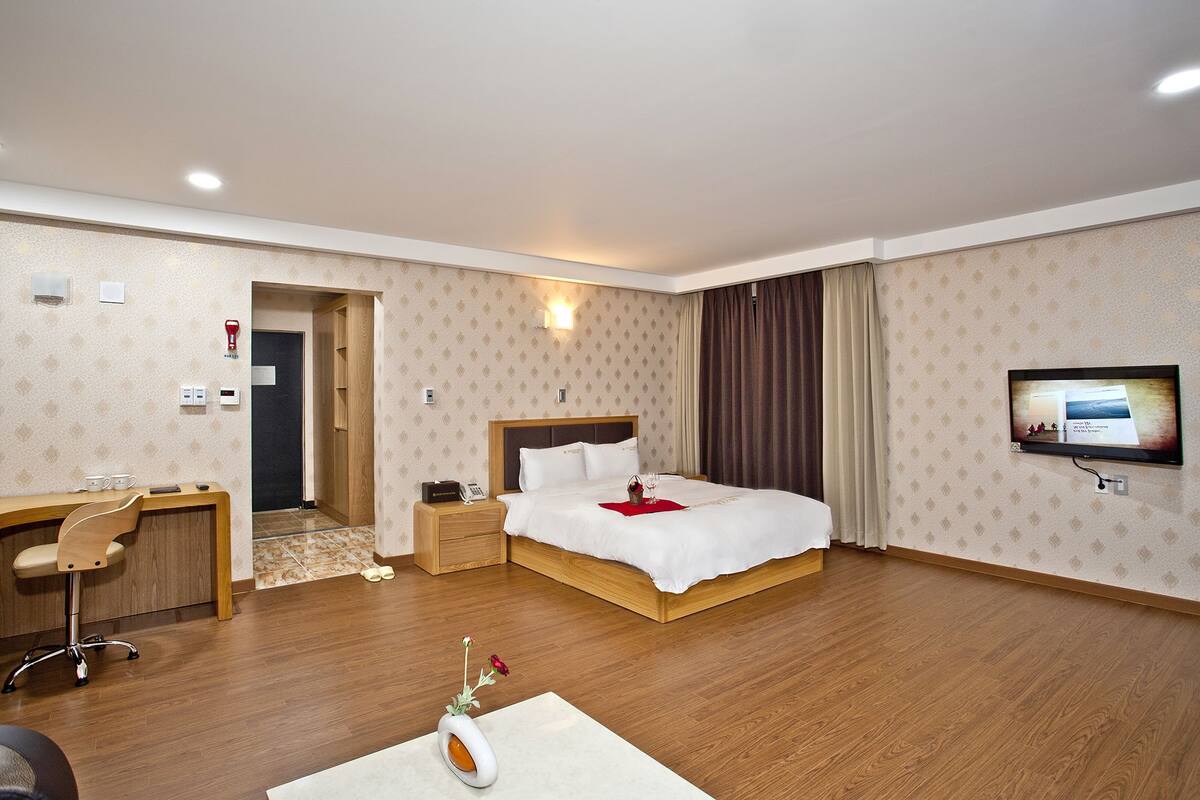 Quarto Deluxe | Secretária, quartos insonorizados, Wi-fi grátis 