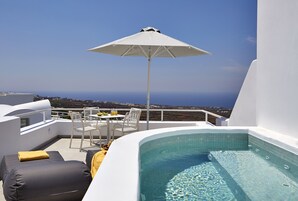 Executive 2 bedroom Suite with Sea View & Outdoor Jacuzzi | Vista do quarto