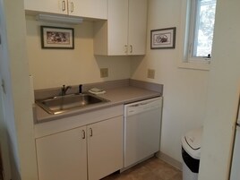 Suíte, 1 cama Queen e sofá-cama | Cozinha privada
