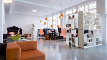 Sala de estar do lobby
