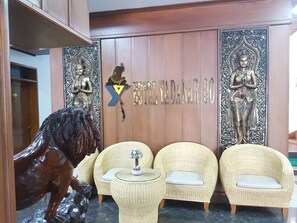 Sala de estar do lobby