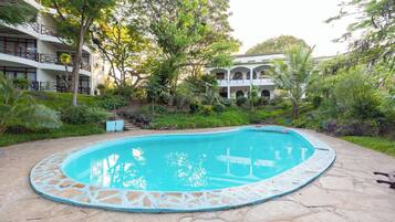 Espaço exterior para banquetes