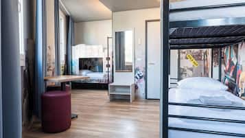 Wi-fi grátis, roupa de cama fornecida