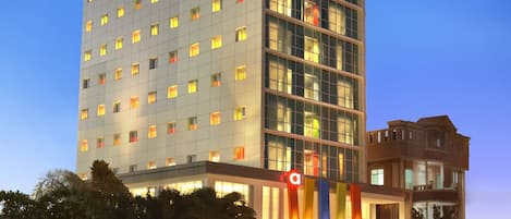 Fachada da propriedade