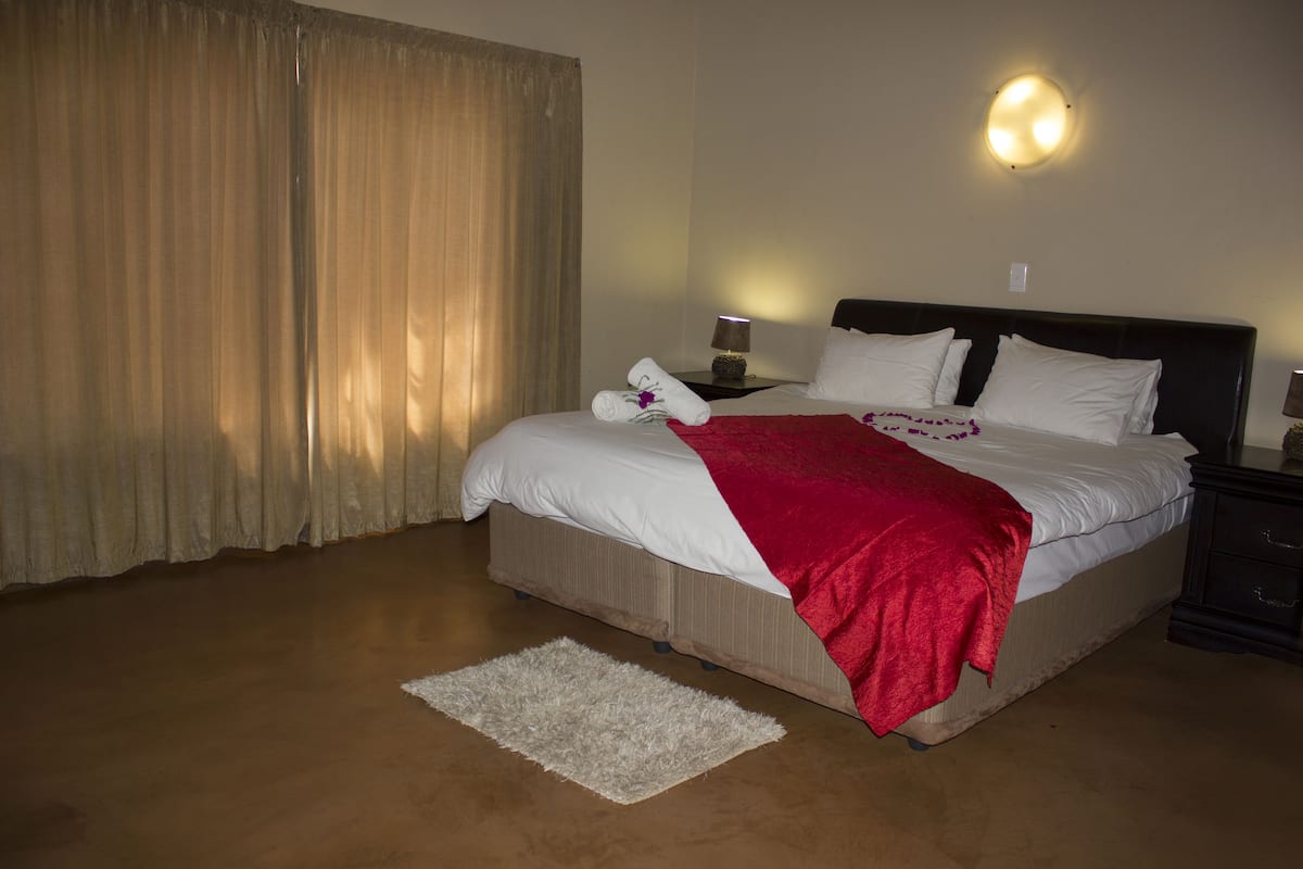 Roupa de cama fornecida
